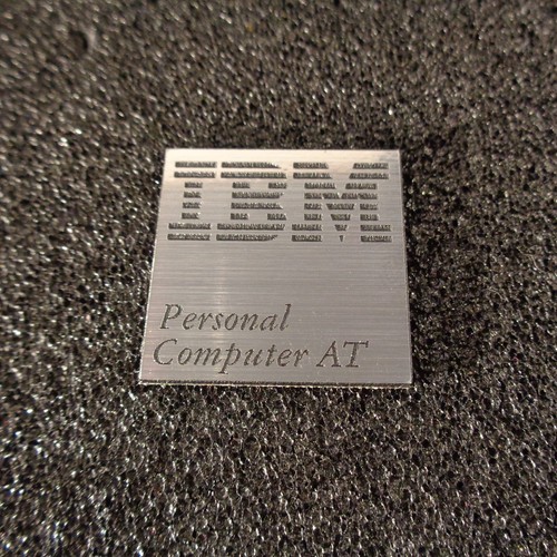 IBM PC AT Logo Label Decal Case Sticker Badge [538] | eBay