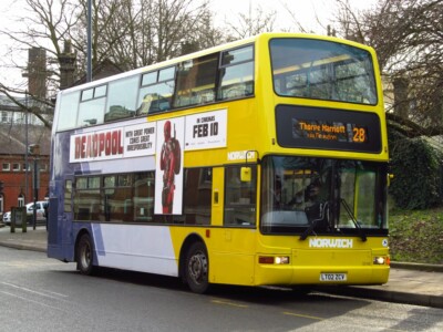 First Eastern Counties 32105 LT02ZCU 6x4 Quality Bus Photo b | eBay