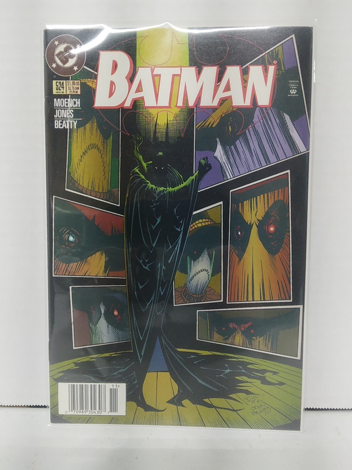 Batman #524 DC Comics 1995 Scarecrow Cover, New | eBay
