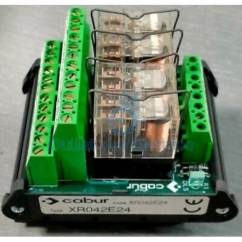 Cabur XR042E24 R42E24 4.RELE' .24VDC.2PDT.8A | eBay
