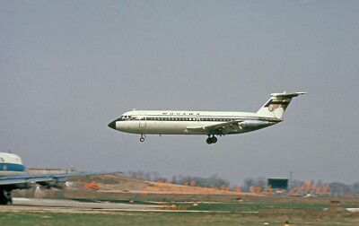 Mohawk Airlines BAC 1-11 N1113J in the Late 1960's 8"x12" Color Print ...