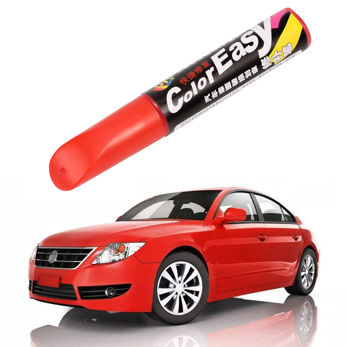 Red Touch Up Pen Auto Paint Repair Pen Car Scratch Remover UK STOCK | eBay