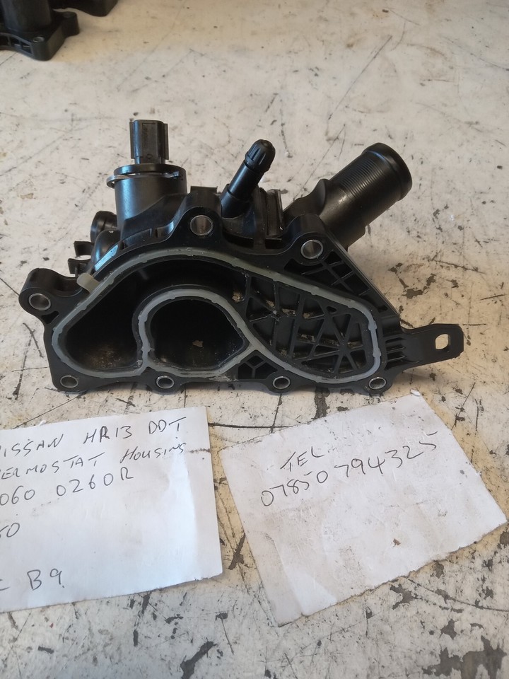 Genuine Nissan Thermostat housing 11060 0260R 1.3 Petrol Qashqai, X ...