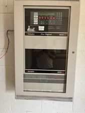 Simplex 4100ES InfoAlarm Command Center Front Panel Screen 4100-7155 ...