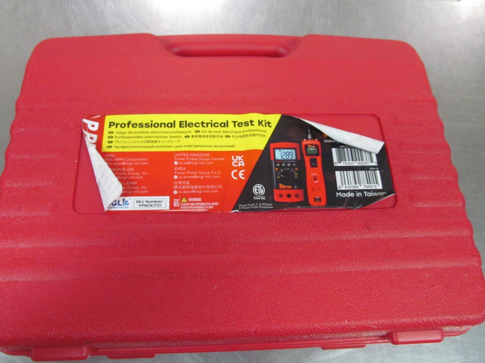 Power Probe Professional Electrical Test Kit - Red | eBay