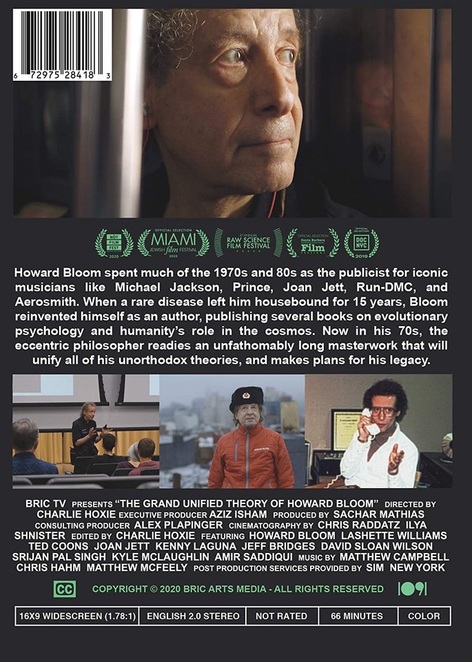 The Grand Unified Theory of Howard Bloom (DVD) Amir Saddiqui David ...