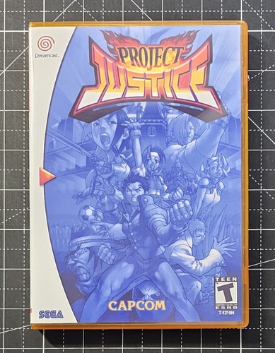 Dreamcast Project Justice V2 Custom Case With Insert - NO Game or ...