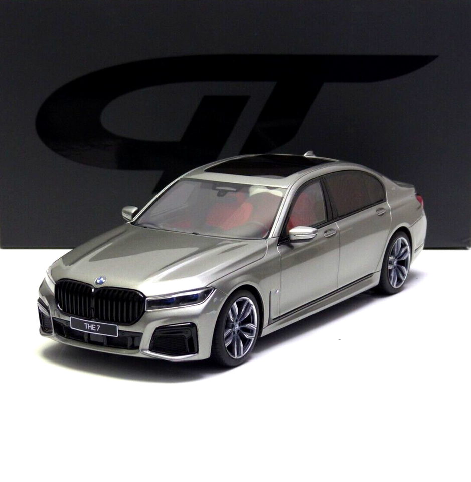 BMW M 760I V12 Final Edition Year 2020 Gray / Gray-Wheels 1:18 GT478 GT ...