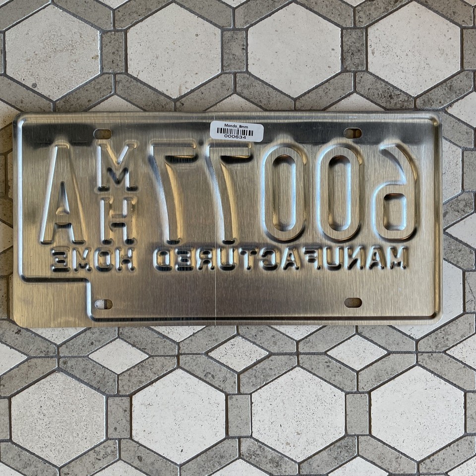 New Mexico License Plate Land Of Enchantment Manufactured Home Balloon ...