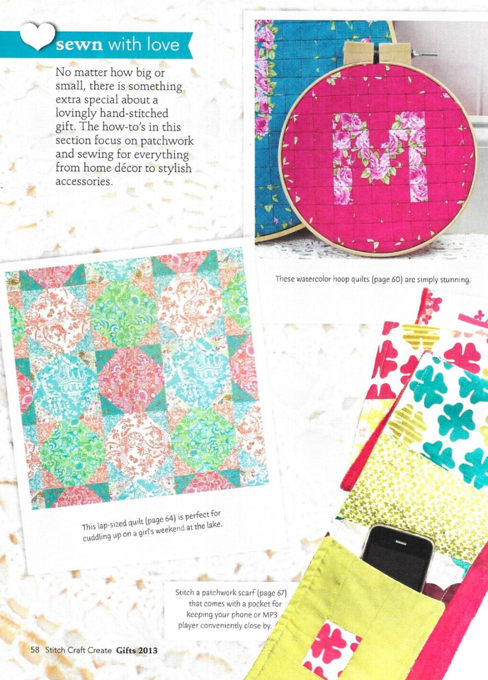 Stitch Craft Create Gifts Magazine Over 50 Handmade Projects Christmas ...