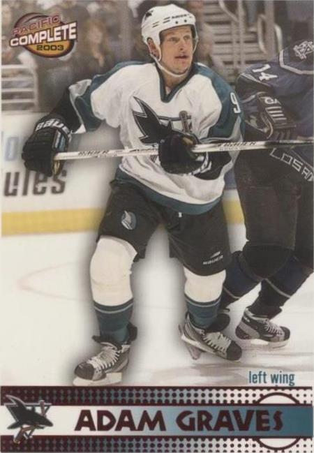 2002-03 Pacific Complete - Adam Graves #160 Red /100 for sale online | eBay
