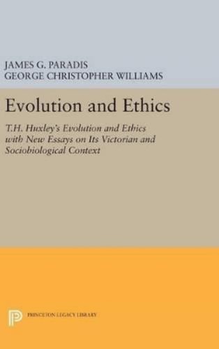 James G. Paradis George Christopher Williams Evolution and Ethics (Relié) | eBay