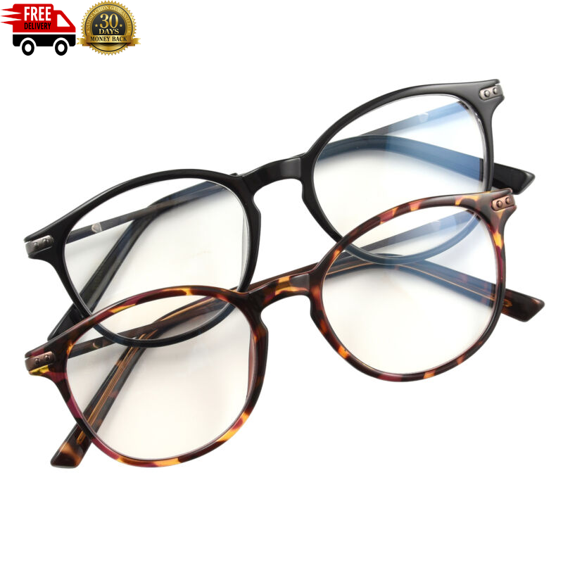 Design Optics by Foster Grant Mckay Blue Light Reading Glasses, 2-Pack ...