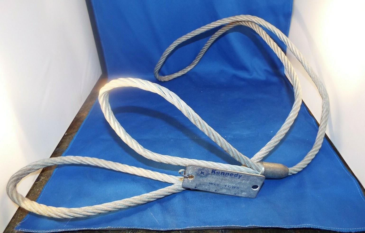 Kennedy Wire Rope 3/8" x 5'4" Type 115-E-E 6 x 36 Sling | eBay