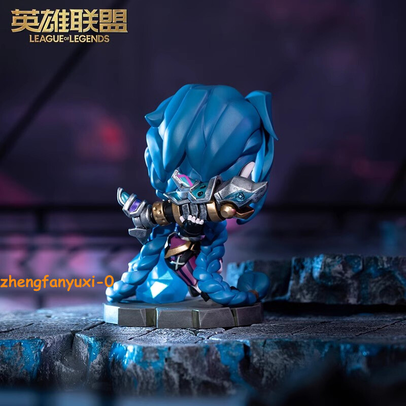 Official LOL League of Legends Arcane Jinx PVC Figure Mini Model Toy ...