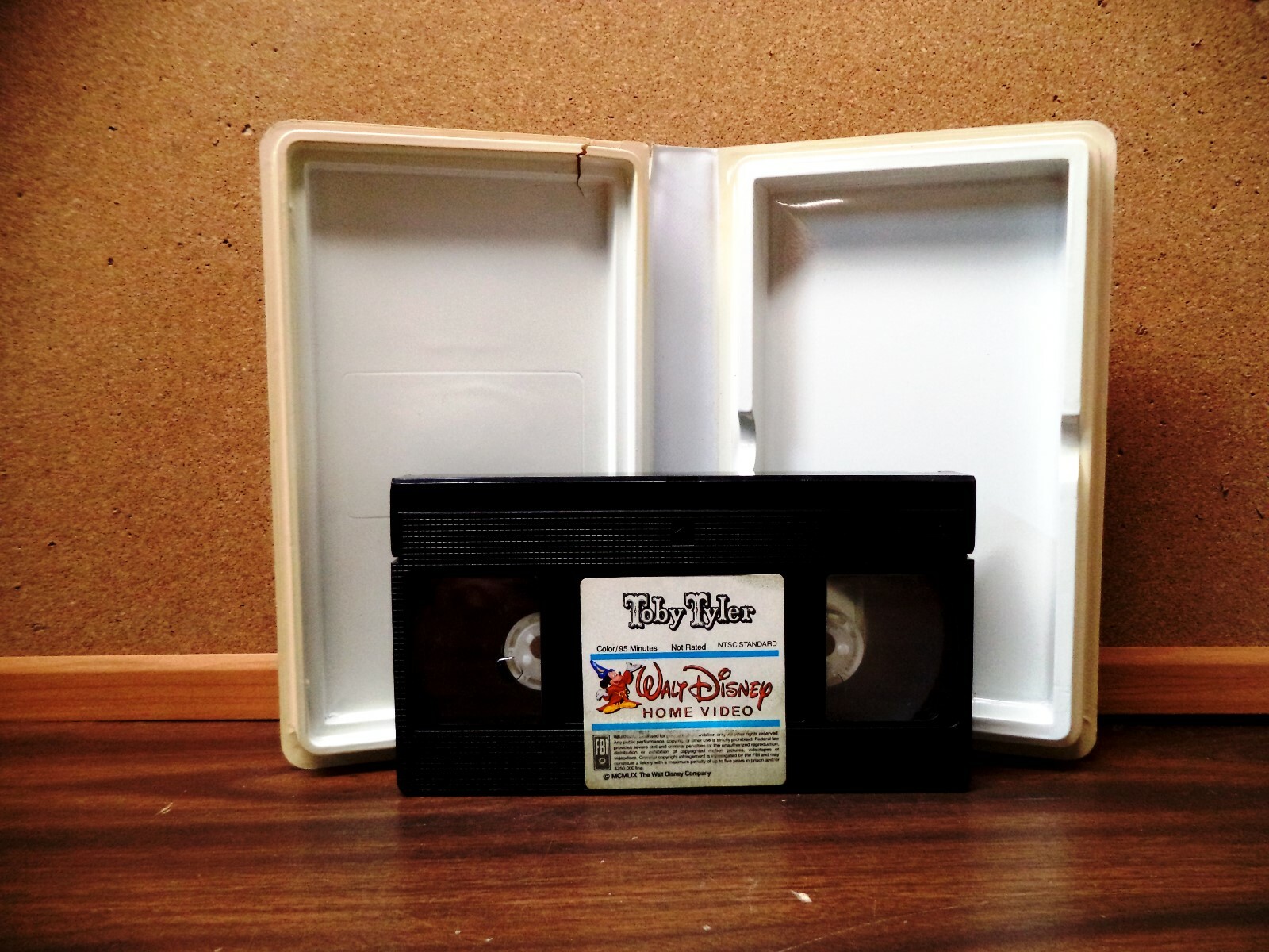 DISNEY'S TOBY TYLER (VHS 290V 1986) ORIGINAL PRESS, COLLECTORS EDITION ...