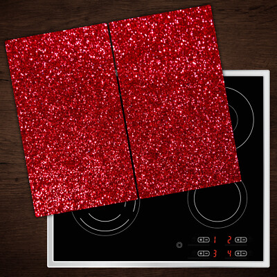 Glass Worktop Saver Ceramic Induction Hob Protector Cover Red | eBay UK