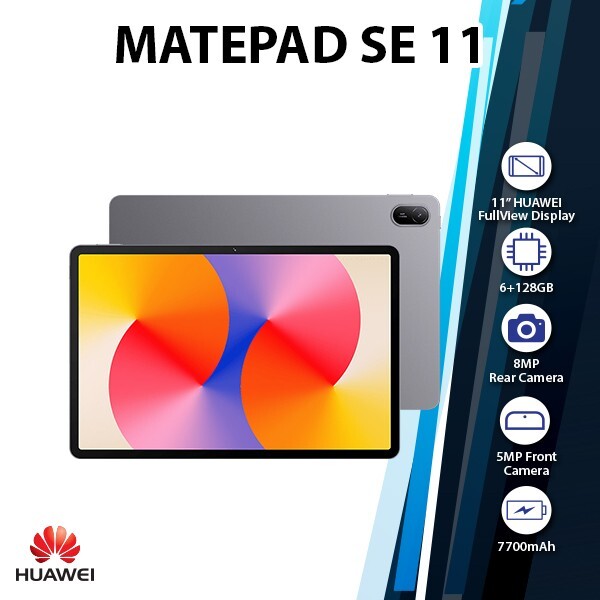 NEW Huawei MatePad SE 11” HarmonyOS PC Tablet (Wi-Fi Ver NEW Huawei MatePad SE 11” HarmonyOS PC Tablet (Wi-Fi Ver