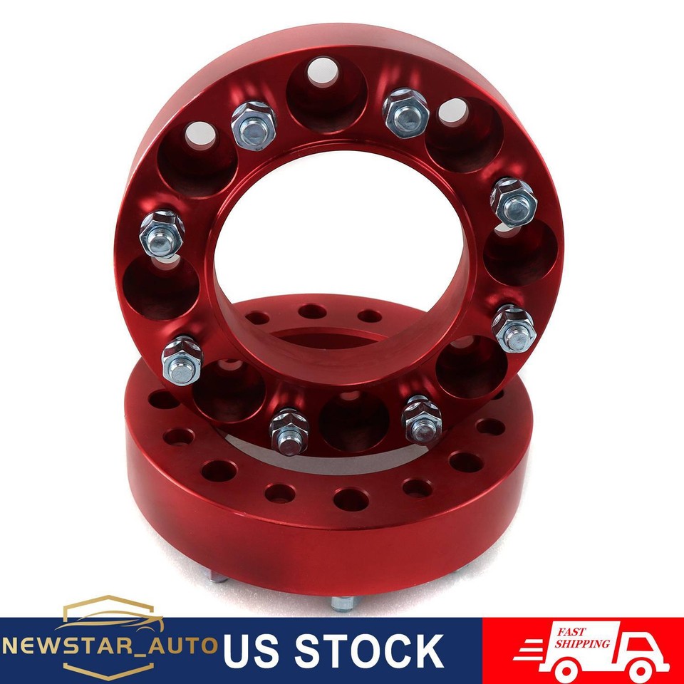 2Pcs 8 Lug 2"Thick Wheel Spacers Fit For Bobcat Case CAT John Deere New ...