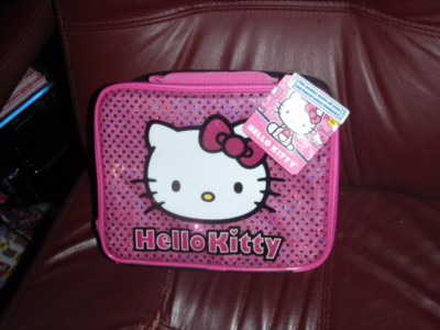 Hello Kitty Pink SPARKLE Dot Soft Lunch Box Insulated LUNCH Bag | eBay