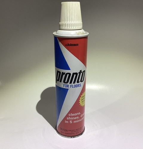 Vintage S.C. Johnson & Sons Pronto Floor Cleaner | eBay