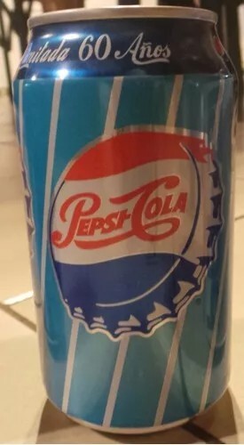 Empty Can PEPSI Can Pepsi Cola 60 Years In Uruguay Edic Lim | eBay