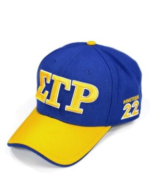 SIGMA GAMMA RHO SORORITY BASEBALL HAT CAP DIVINE 9 BASEBALL HAT ...