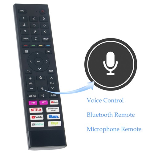 ERF3G80H HISENSE TV Voice Remote Control 55A7G 65A7G 75A7G 43A7G A7G ...