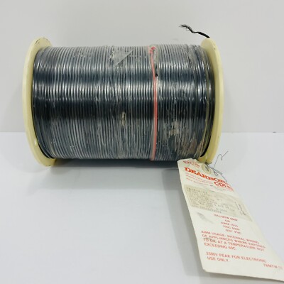 Dearborn CDT 781816 18 AWG Stranded Wire Black 600V .03125 Wall 1000FT ...