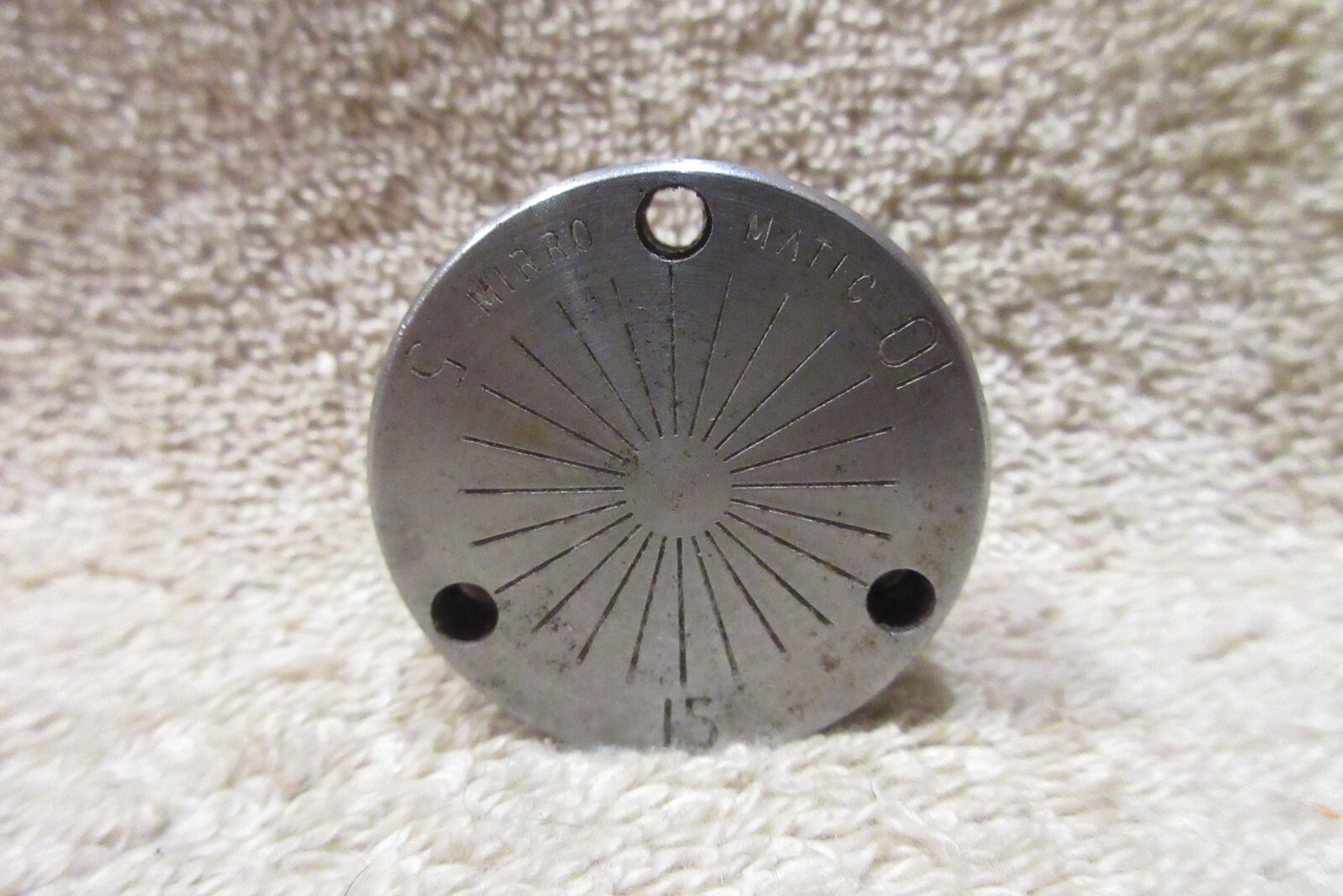 Vntg Mirro-Matic Pressure Cooker Jiggler 5 10 15 Regulator Valve Weight ...