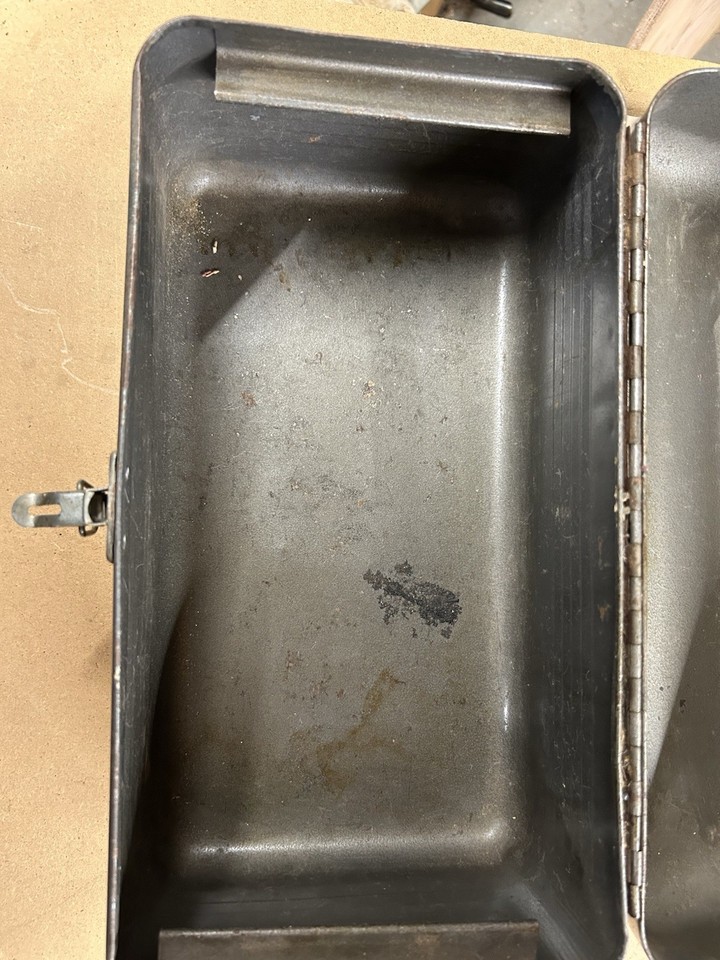 Vintage Simonson Stream Line Tool Box Red Steel Metal 13 x 7x 8 | eBay