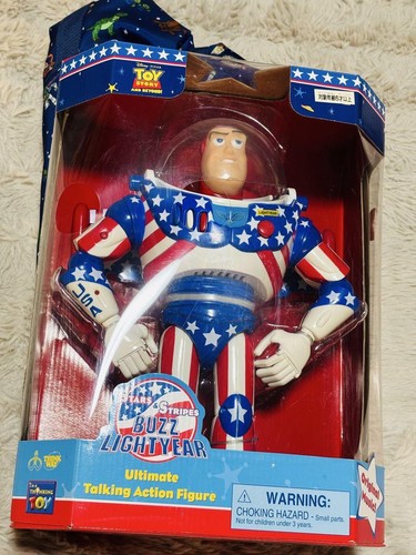 Toy Story Buzz Lightyear American Figure Star-Spangled Banner Pixar ...
