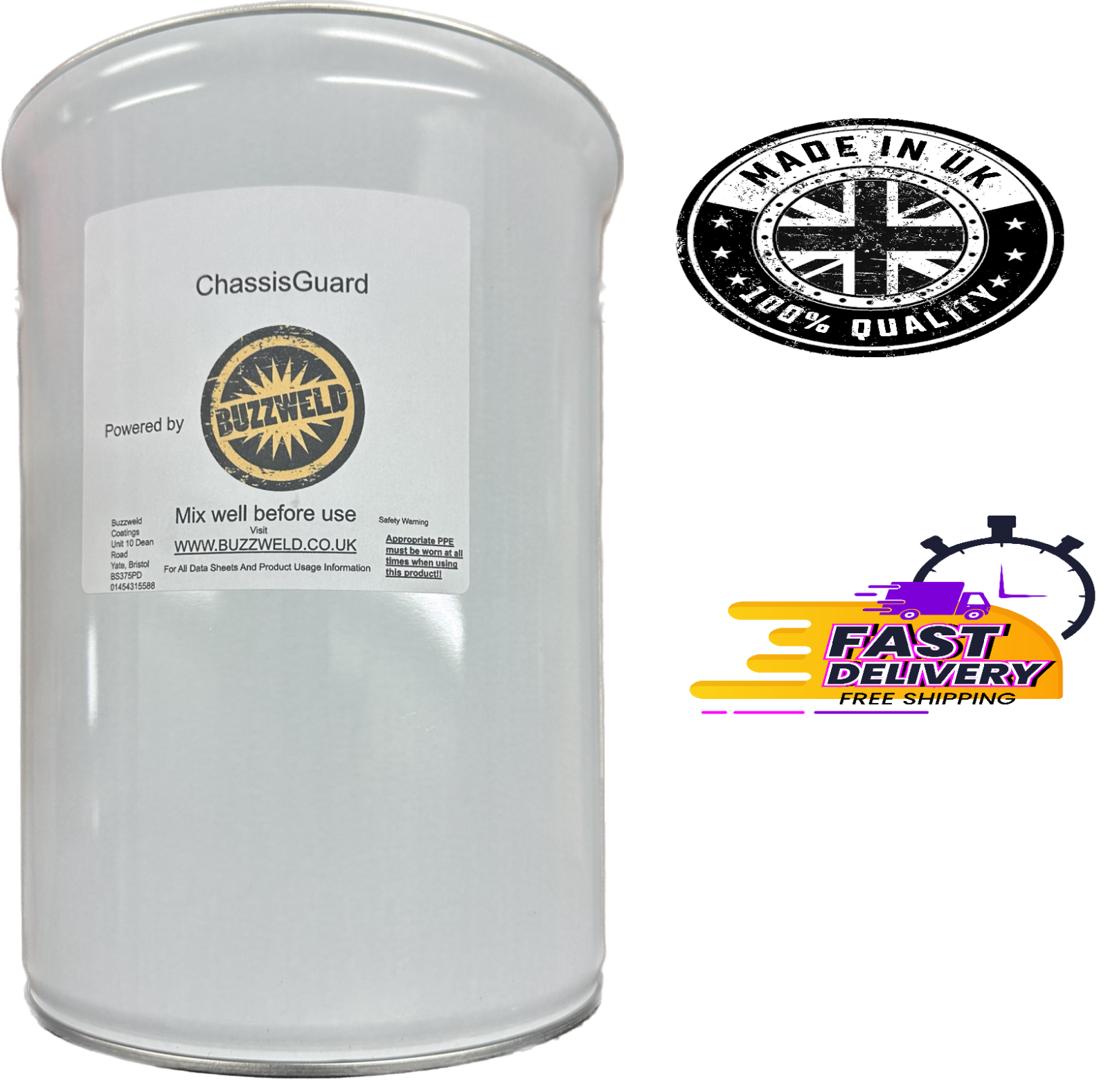 5L Buzzweld Lanolin underbody car wax rust protection lanolin based ...