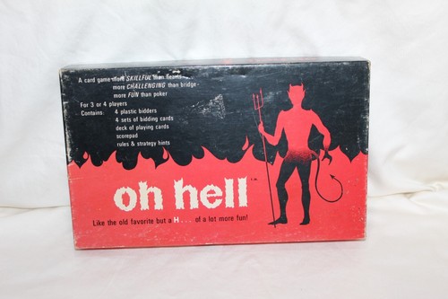 ORIGINAL - Oh Hell - Board Game 1973 Cadaco Card Game un Played | eBay