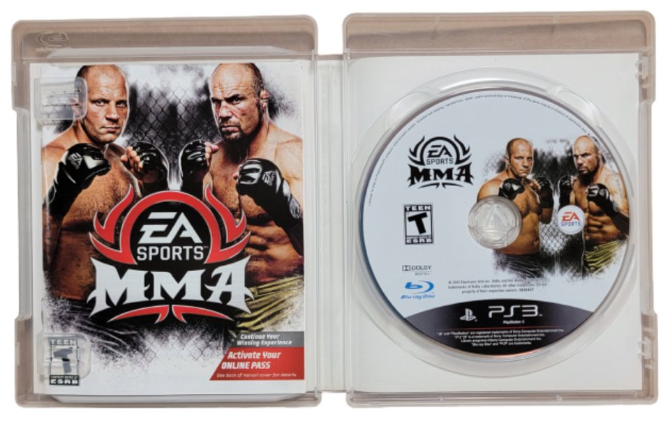 EA Sports MMA (PlayStation 3 PS3) Complete CIB! Tested / Works ...