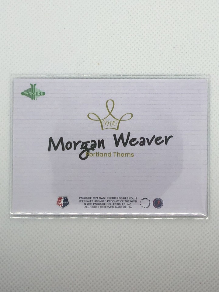 2021 Parkside NWSL V2 | M10 Morgan Weaver Portland Thorns | Majesty ...