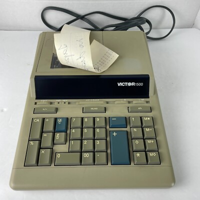 Cash Register, Adding Machines - Antique Victor Adding Machine