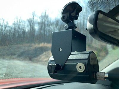 STALKER POLICE RADAR Windshield Suction Cup ANTENNA BRACKET Dual DSR 2X ...