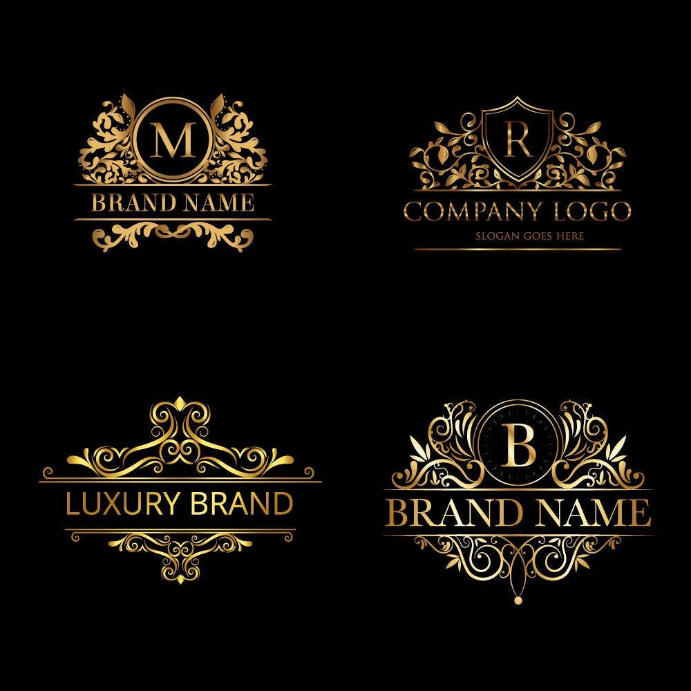 Upscale Logo Luxury Chrome Text And Logo Style Vol.4 PSD Template