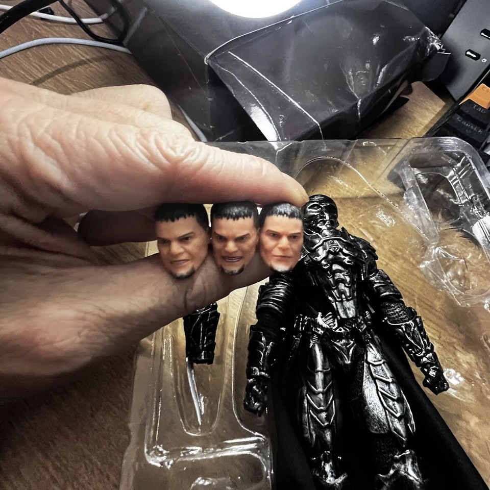 Mezco one 12 scale Superman General Zod Action Figure Mini Hot Toys Man ...