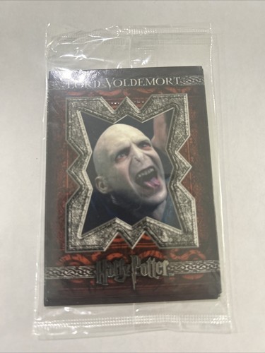 Lord Voldemort Trading Card Promo Pack Sealed 4 Card Pack | eBay