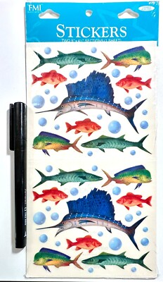 Frances Meyer Deep Sea Fishing Stickers Scrapbooking Card Making | eBay