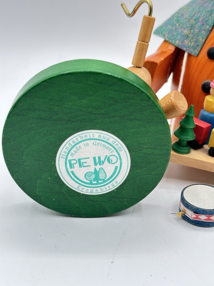 Erzgebrgische PEWO Toy Seller Made in Germany Unboxed READ | eBay