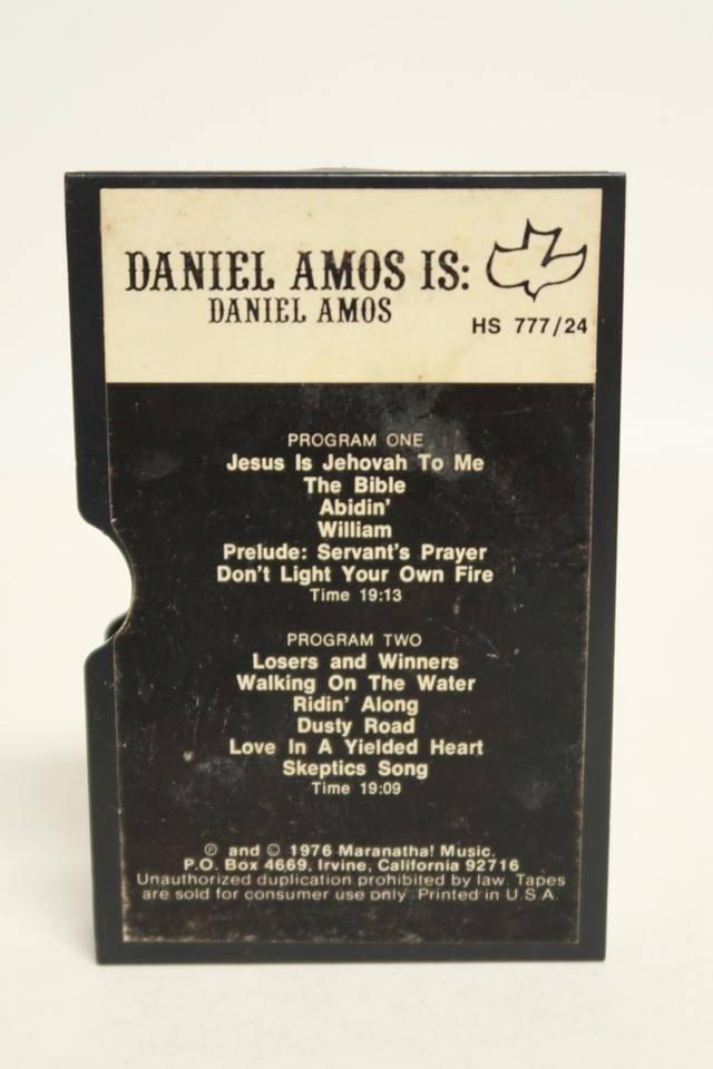 Daniel Amos Is: Daniel Amos 1976 Cassette Tape HS 777/24 Maranatha ...