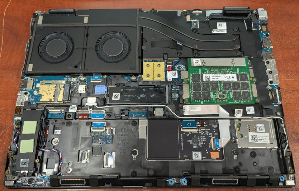 Dell Precision 7670 Core i7-12850HX 32GB RAM 256GB NVMe Win11 RTX A2000 ...