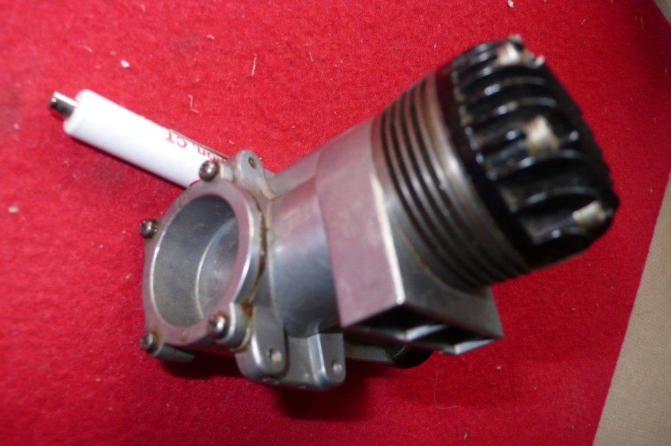 Fox 59 stunt engine-1958-Excellent-black head-great compression! | eBay