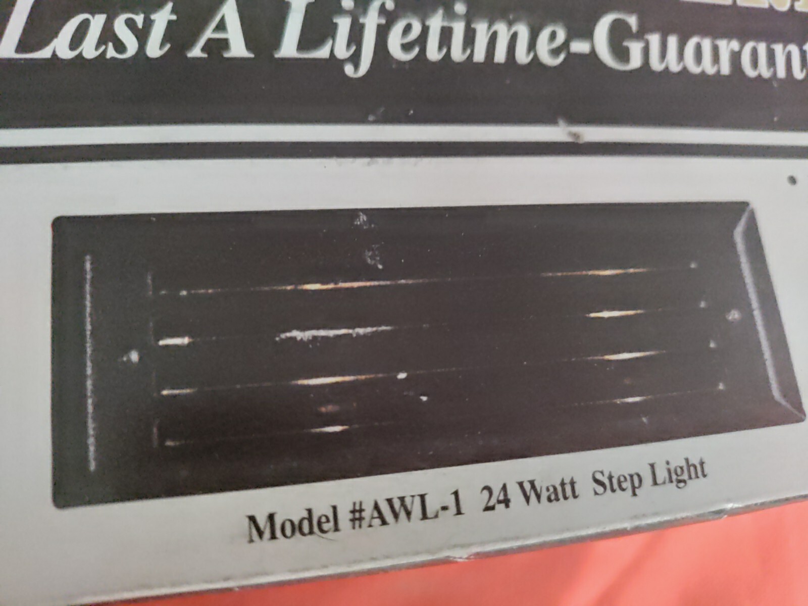 Step Light Outdoor Deck Low Voltage Black Finish Concrete 12v Stair AWL ...