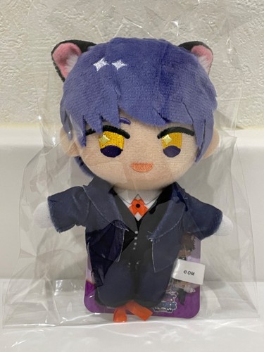 Obey Me! Leviathan Black cat butler cafe plush toy | eBay