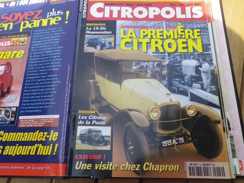 CITROPOLIS n° 14 magazine CITROEN très bon état, comme neuf | eBay