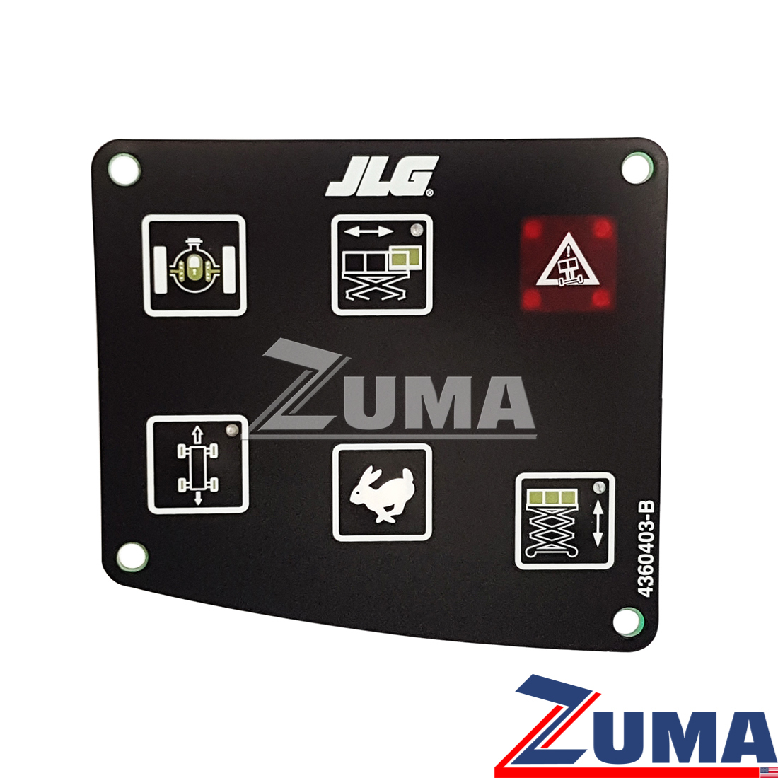 JLG 4360453, JLG OEM Scissor Lift Control Panel Membrane / Touchpad | eBay